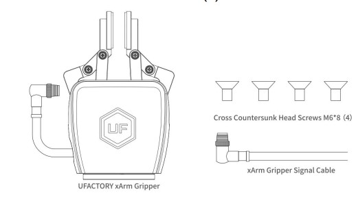 Ufactory xArm Gripper (Robotik Tutucu El) - Robot Sepeti